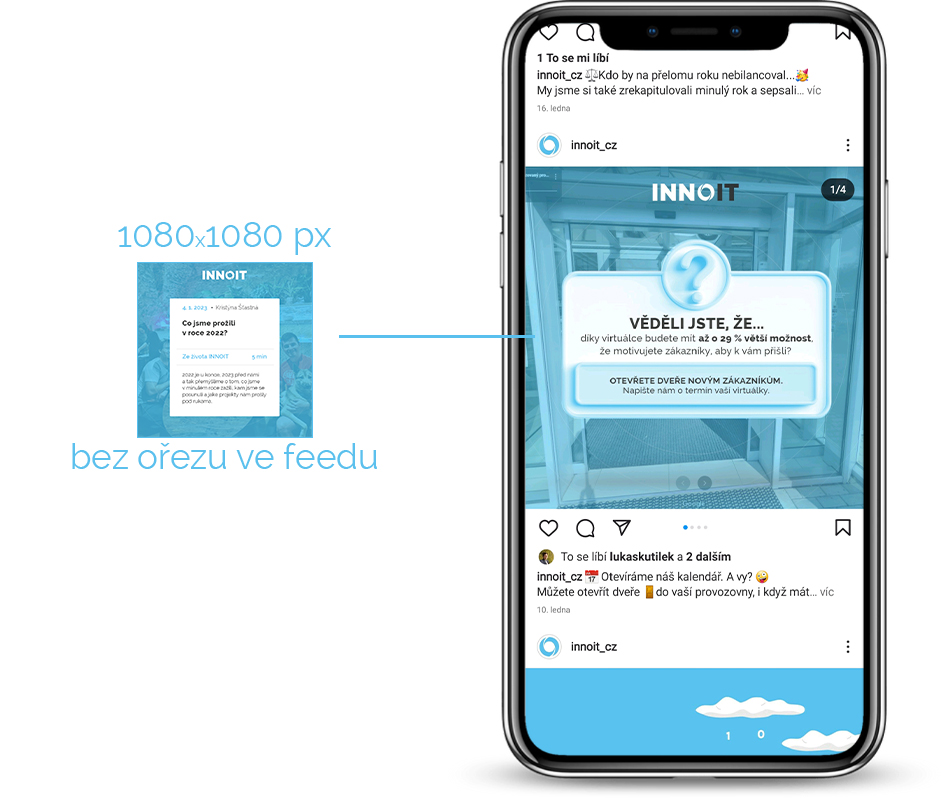 Průvodce rozměry na sociálních sítích - INNOIT