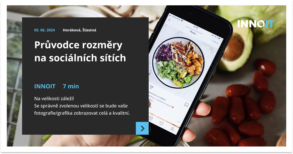 Průvodce rozměry na sociálních sítích - INNOIT